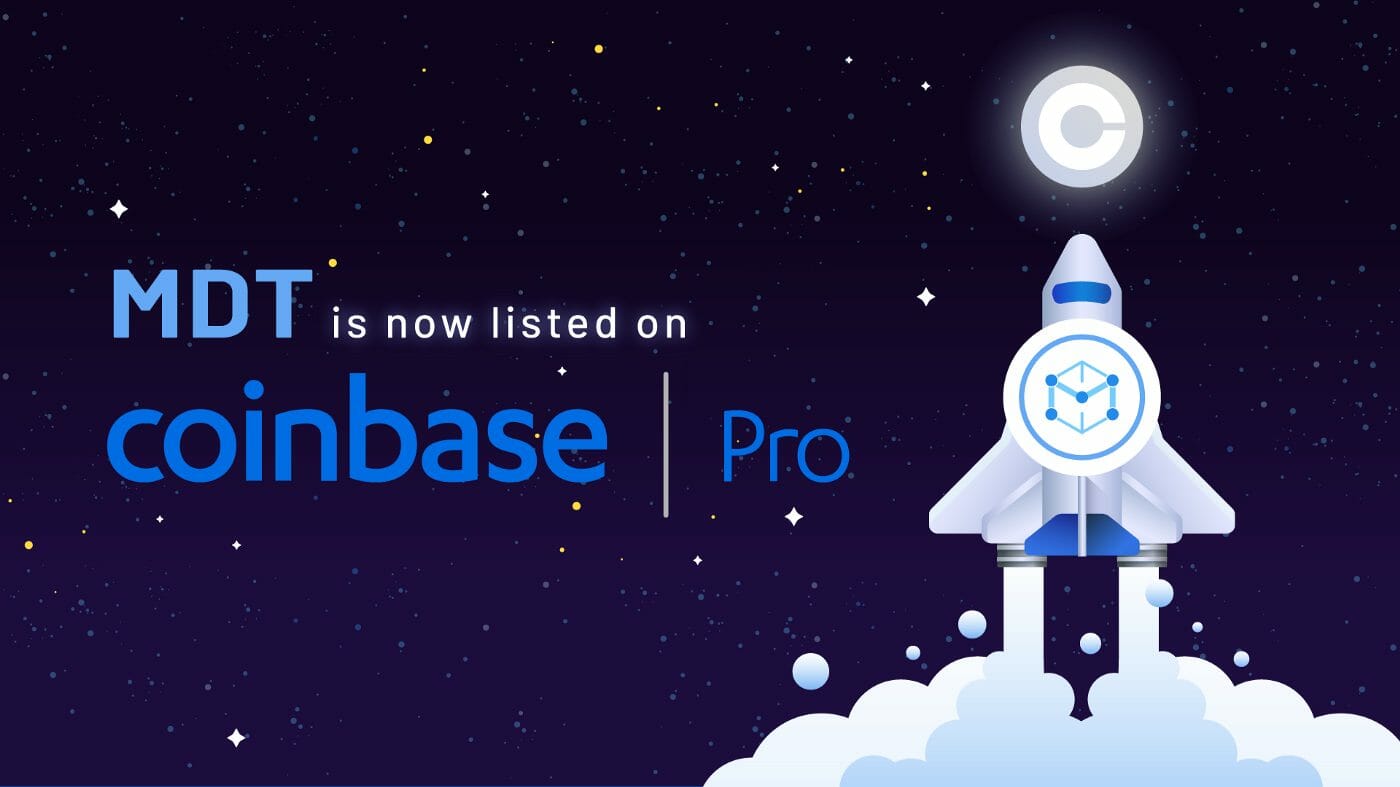 MDT Surges +90% in a Single Day After Listing on CoinBase Pro