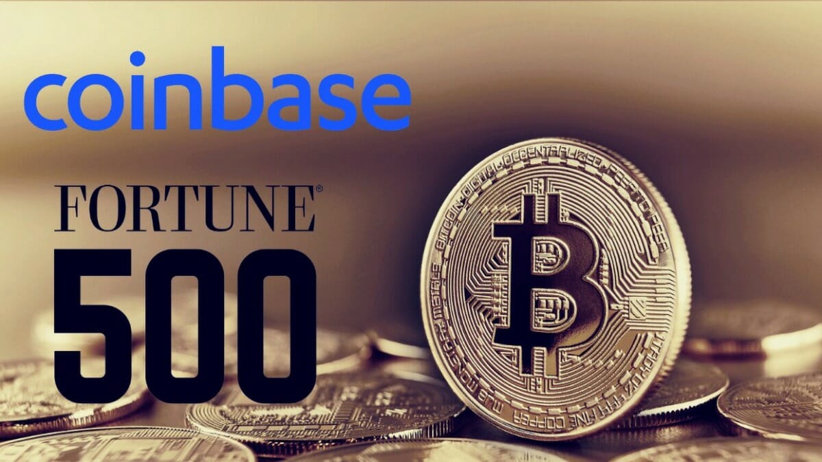 Coinbase Enters Fortune 500 List of Top US Companies