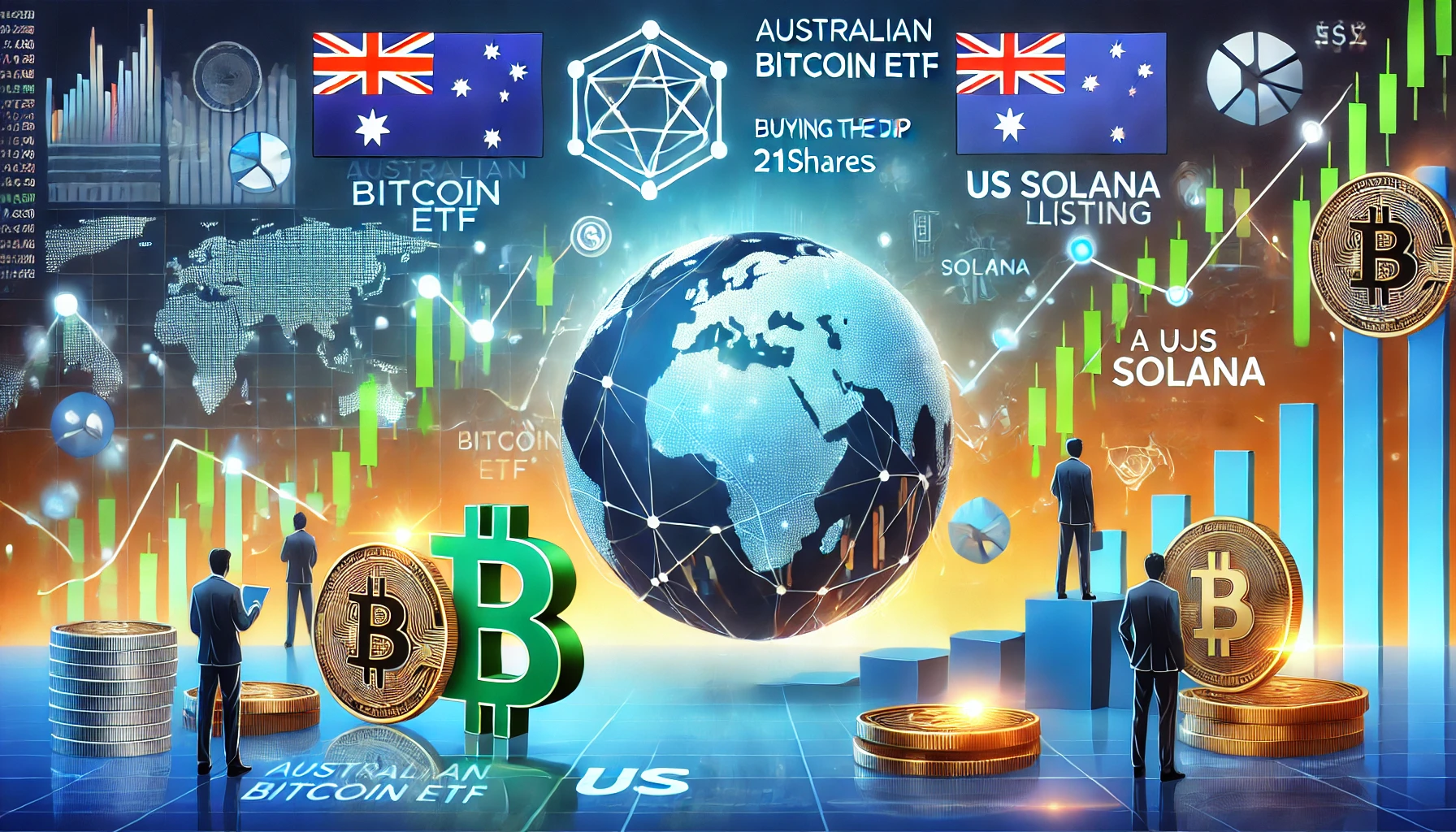 Crypto ETF Landscape Heats Up: Australian Bitcoin ETF Buys the Dip, 21Shares Pursues US Solana ...