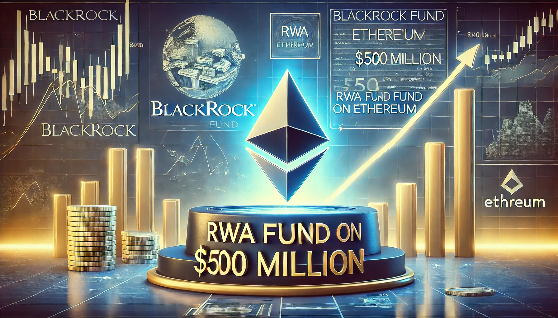 BlackRock's RWA Fund on Ethereum Surpasses $500 Million, Achieving 100% ...