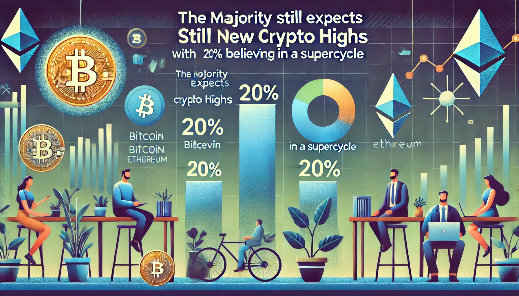 Survey Shows Majority Still Expects New Crypto High, 20% Believe in Supercycle