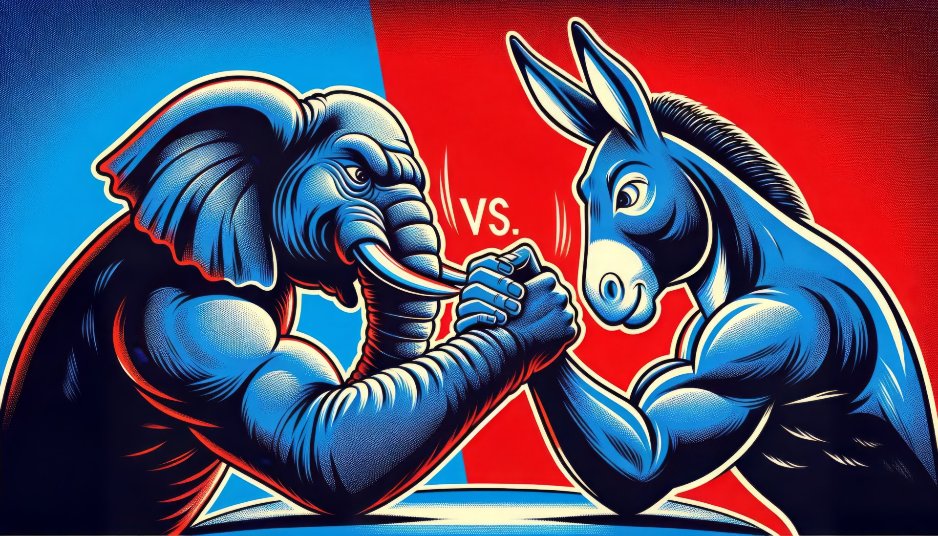 Trump vs Harris: Crypto-Bets Show Tie in Presidential Race