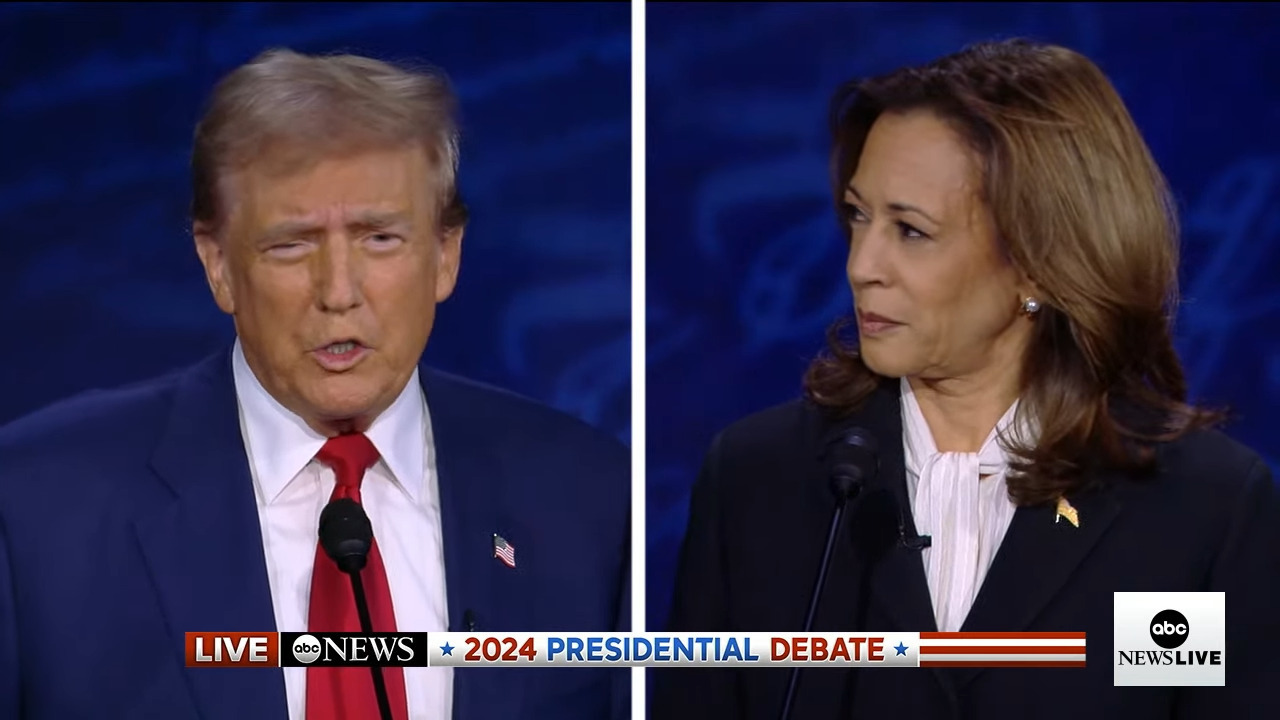 Harris and Trump in Their First Presidential Debate, Did They Talk Crypto?