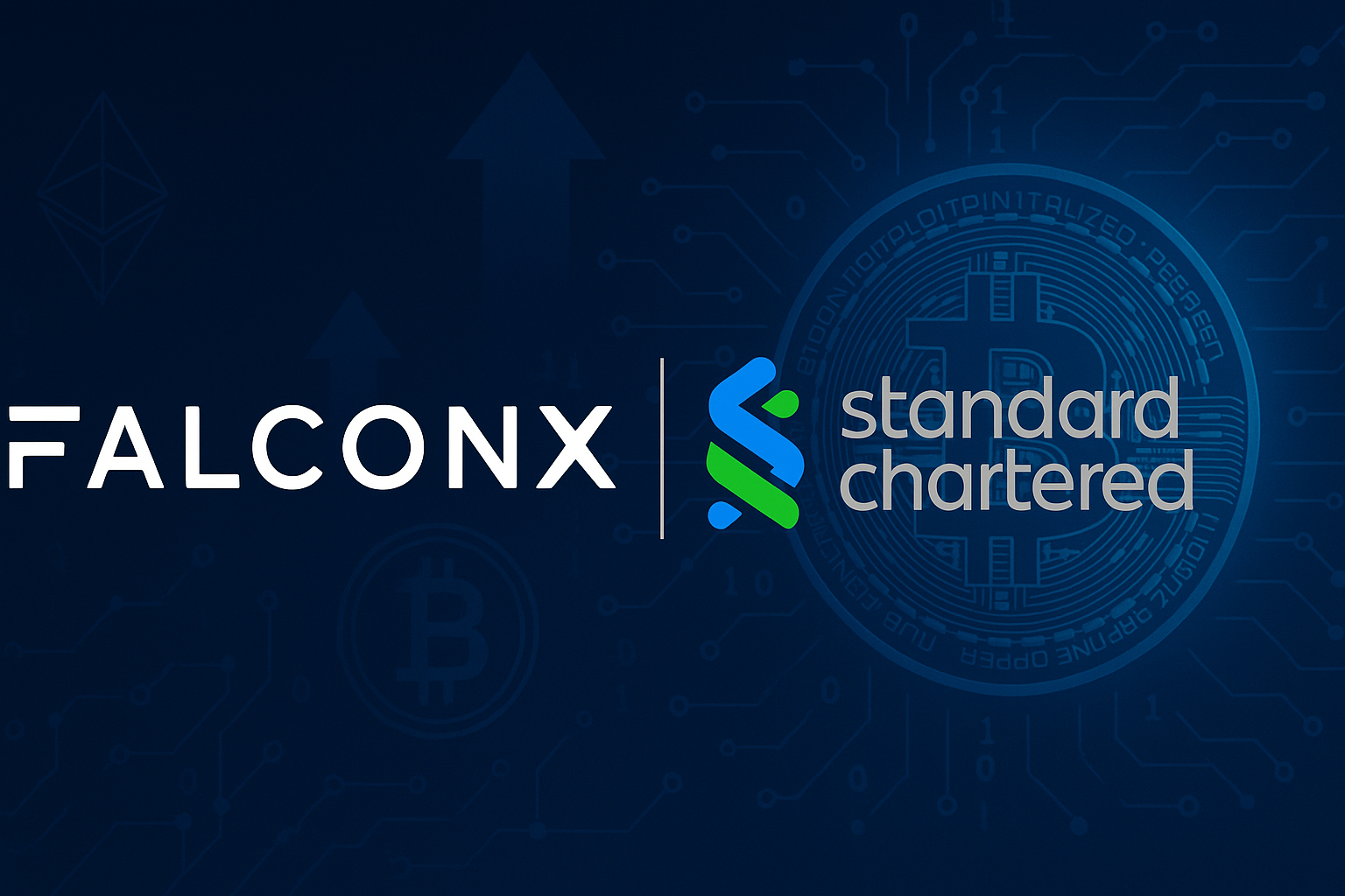 Standard Chartered Teams Up with FalconX to Power Crypto Institutions