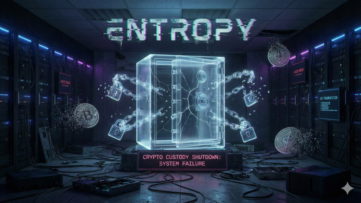 Crypto Custody Startup Entropy Shuts Down, Returns Capital After $27M ...