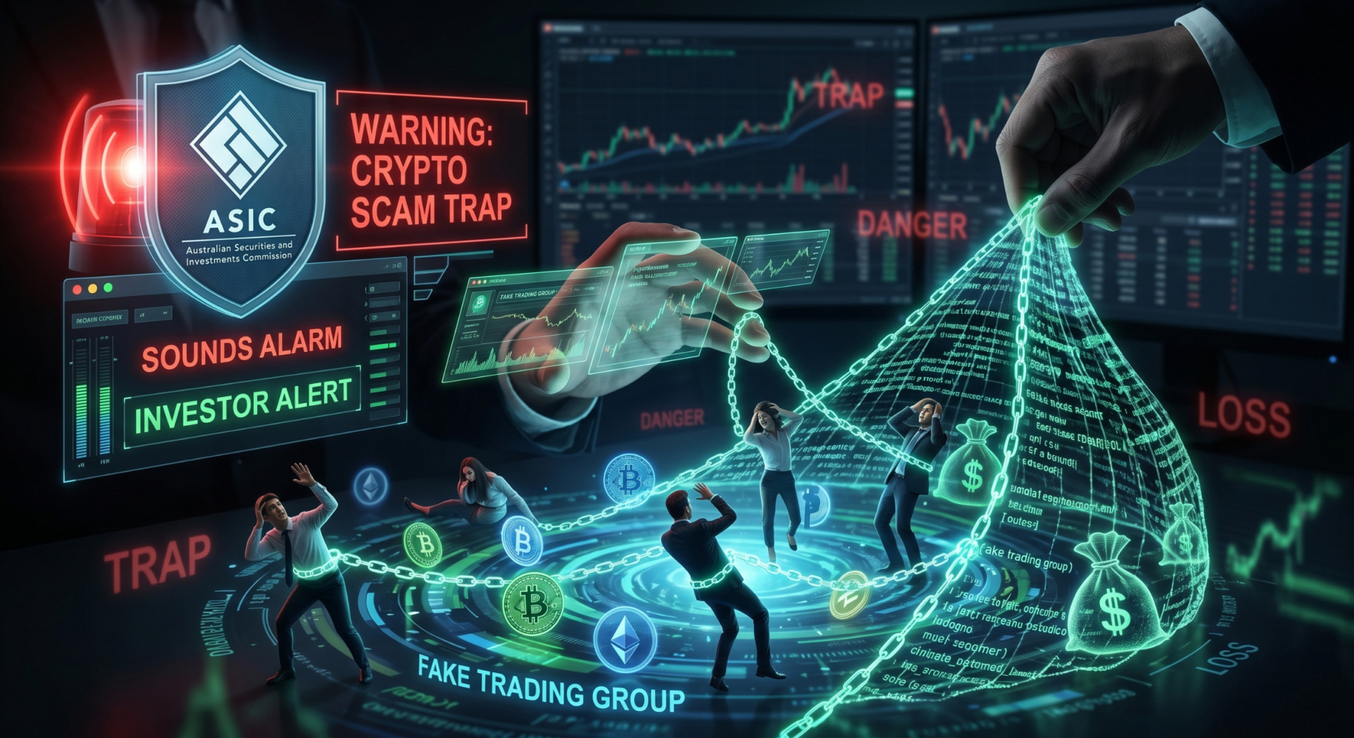 ASIC Sounds Alarm as Crypto Scammers Trap Investors Through Fake ...
